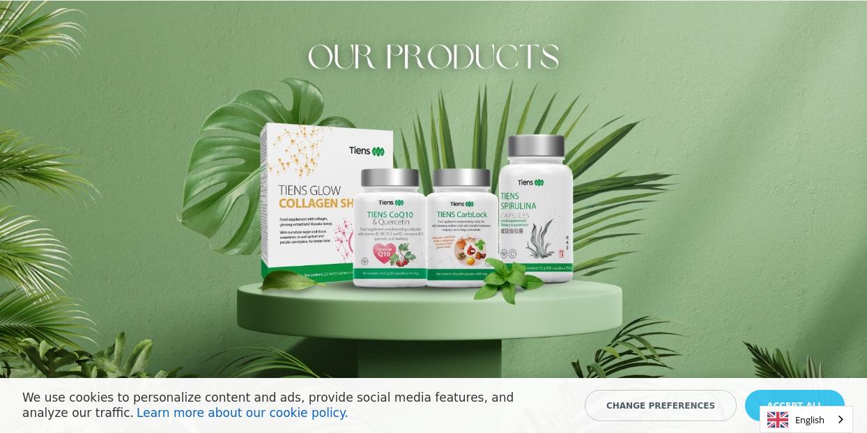 TIENS Products Categories